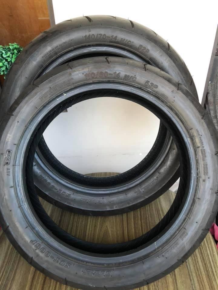 Stock Tires Yamaha Aerox 155 on Carousell