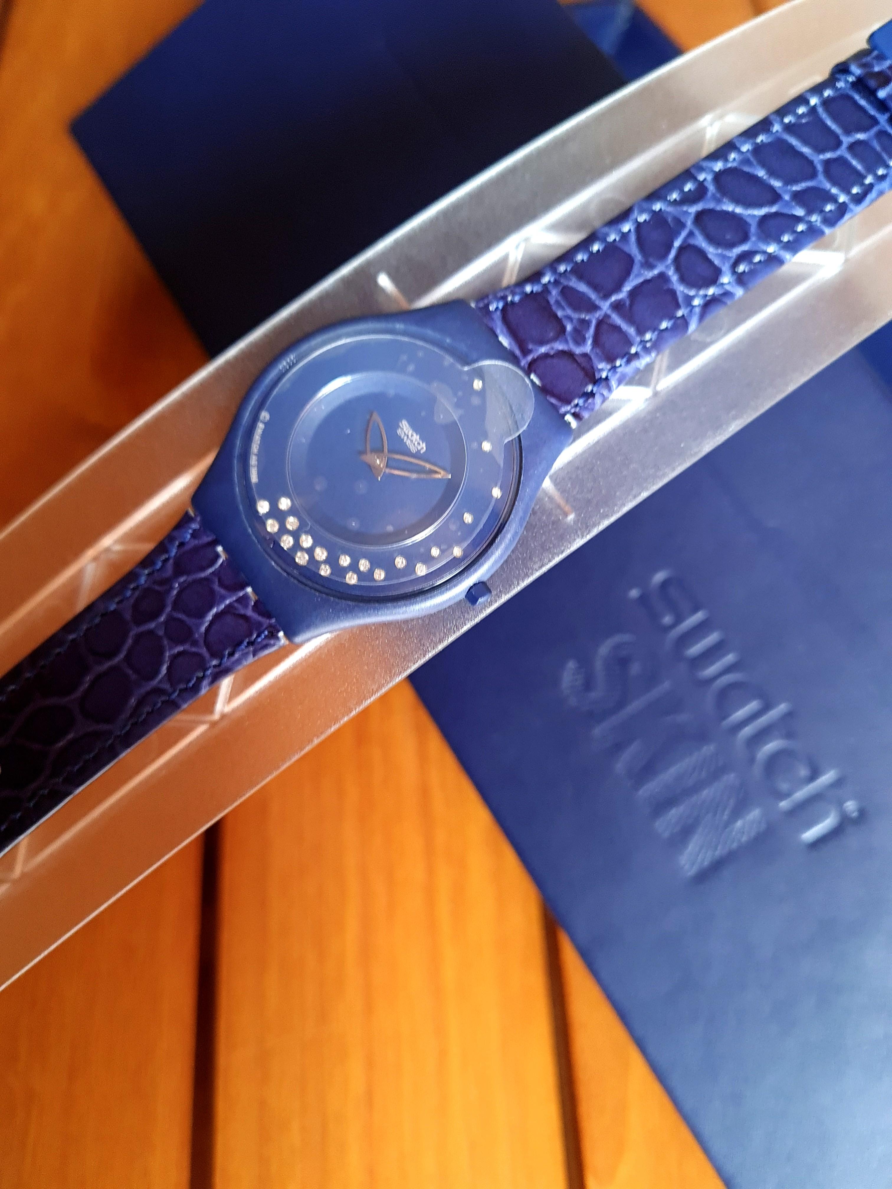 Super Rare Limited Edition Swatch Skin Diamond (BNIB), Men's Fashion ...