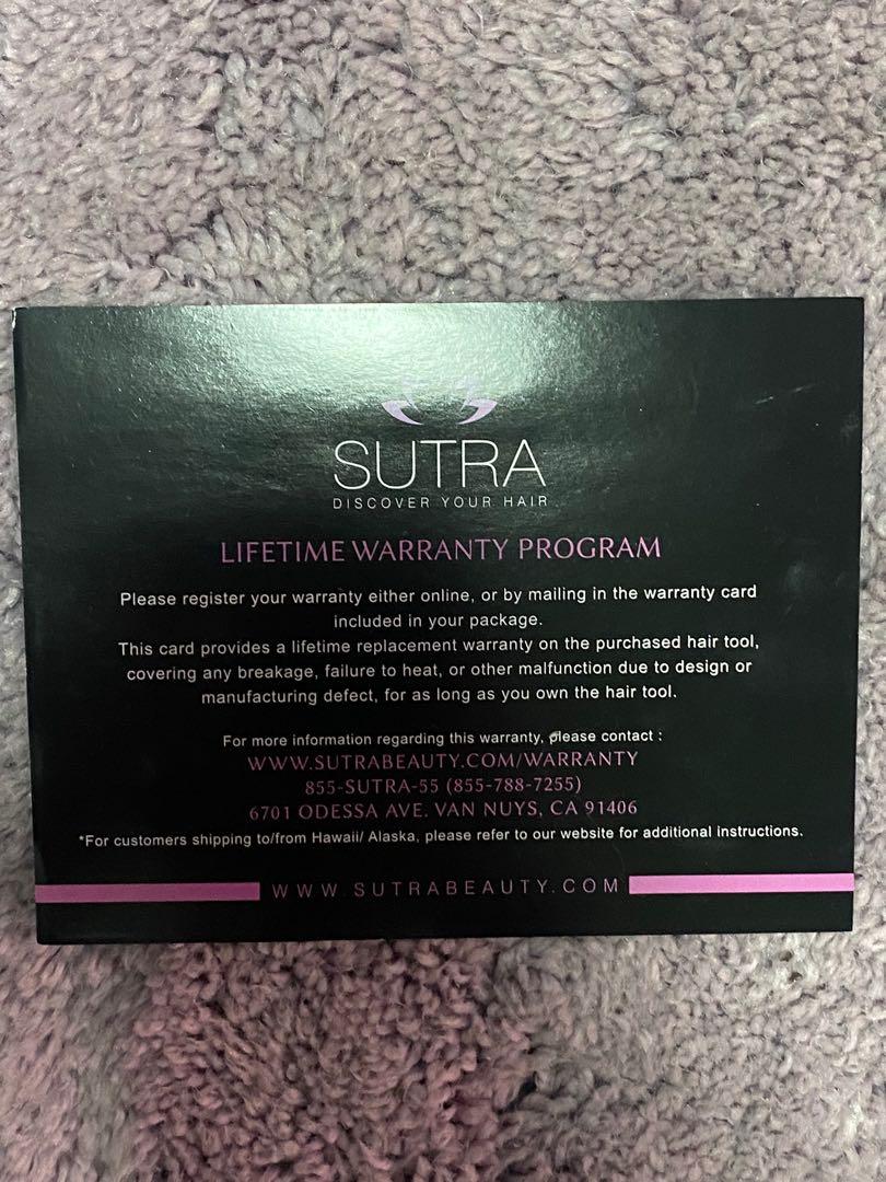 SUTRA Hair Flat Iron, Beauty & Personal Care, Hair on Carousell