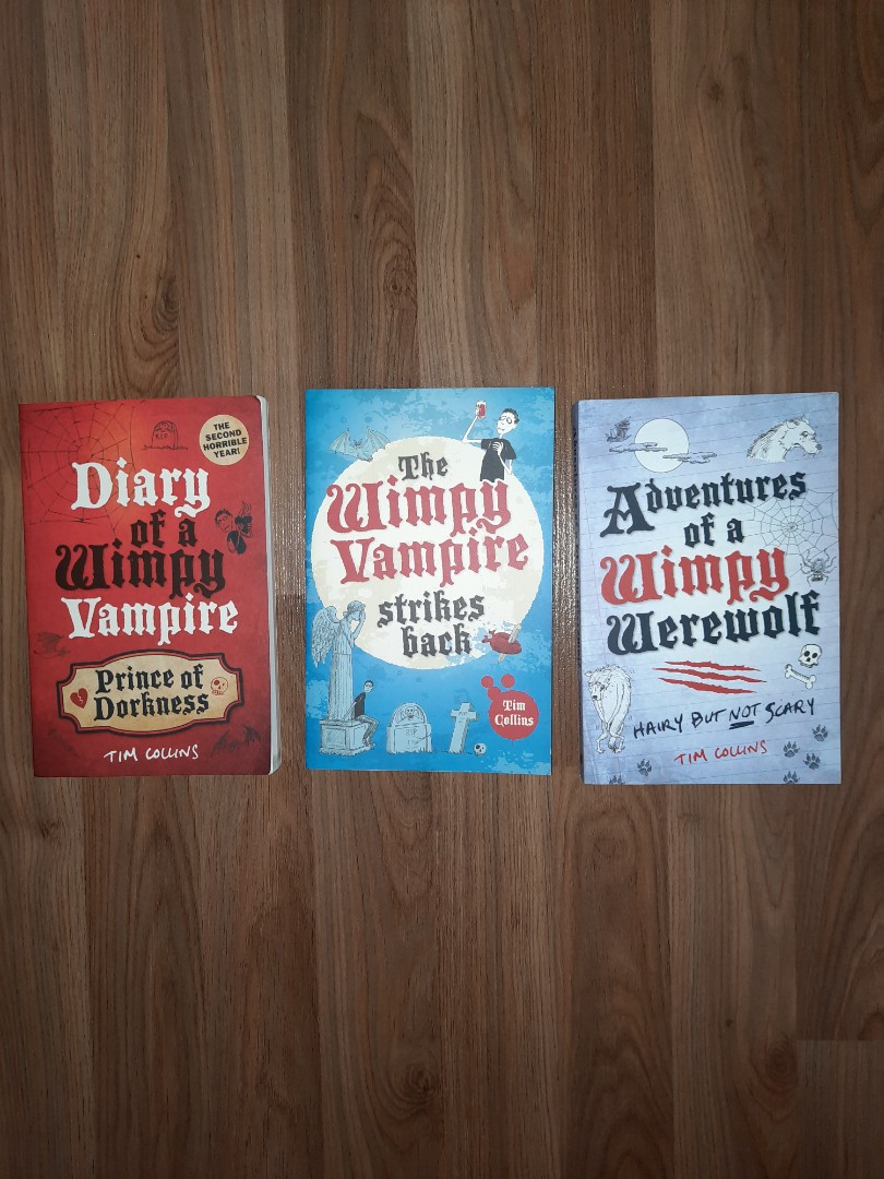 Tim Collins, Diary of a Wimpy Vampire, The Wimpy Vampire and Adventures ...