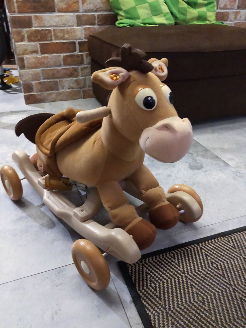 Toy Story Bullseye Horse Rocking/Rolling, Hobbies & Toys, Toys & Games ...