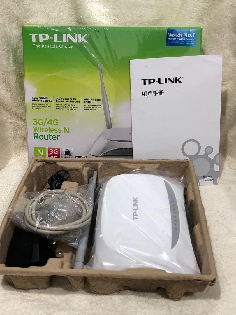 TP-LINK 3G/4G Wireless N Router, 電腦 ＆ 平板電腦, 電腦周邊產品, Wifi及上網相關產品 - Carousell