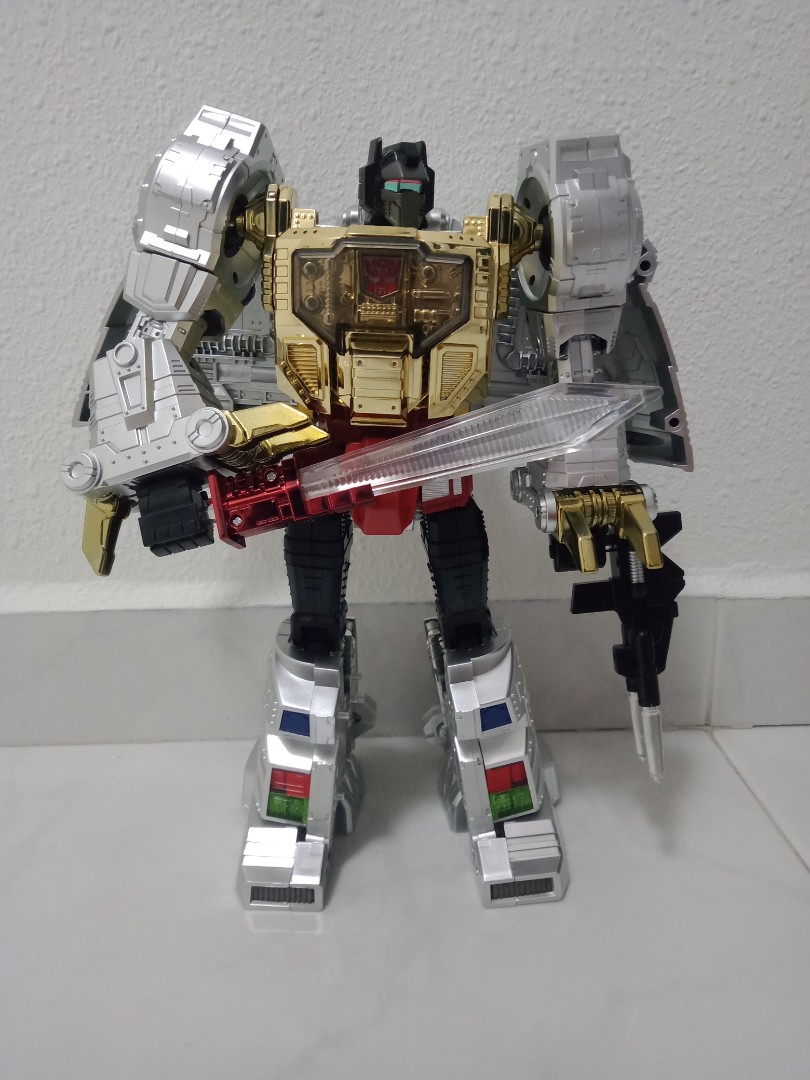 Transformers OS Grimlock Reximus Prime Masterpiece KO (Metallic version ...