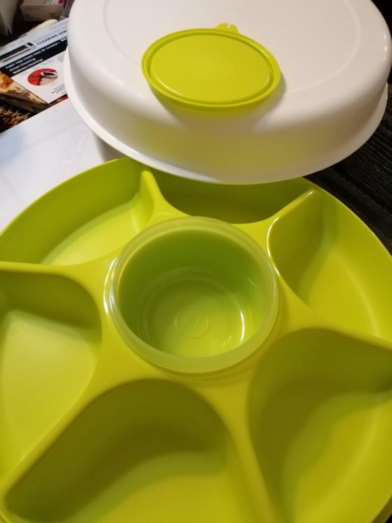 Tupperware serving platter, Furniture & Home Living, Kitchenware ...