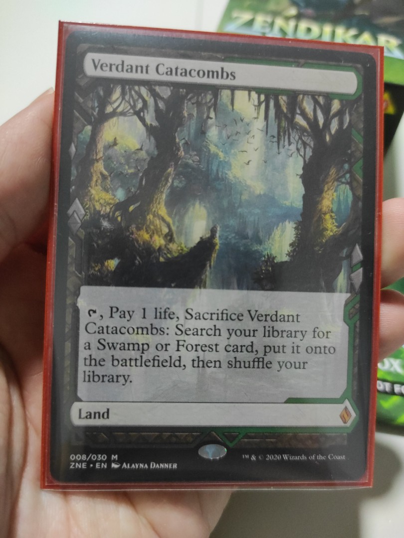 Verdant catacombs mtg expedition land, Hobbies & Toys, Toys & Games on ...