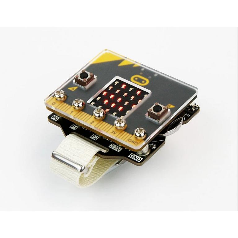 YahBoom Wrist:bit Programmable Watch for BBC micro:bit microbit micro bit Wearable Device Kit ...