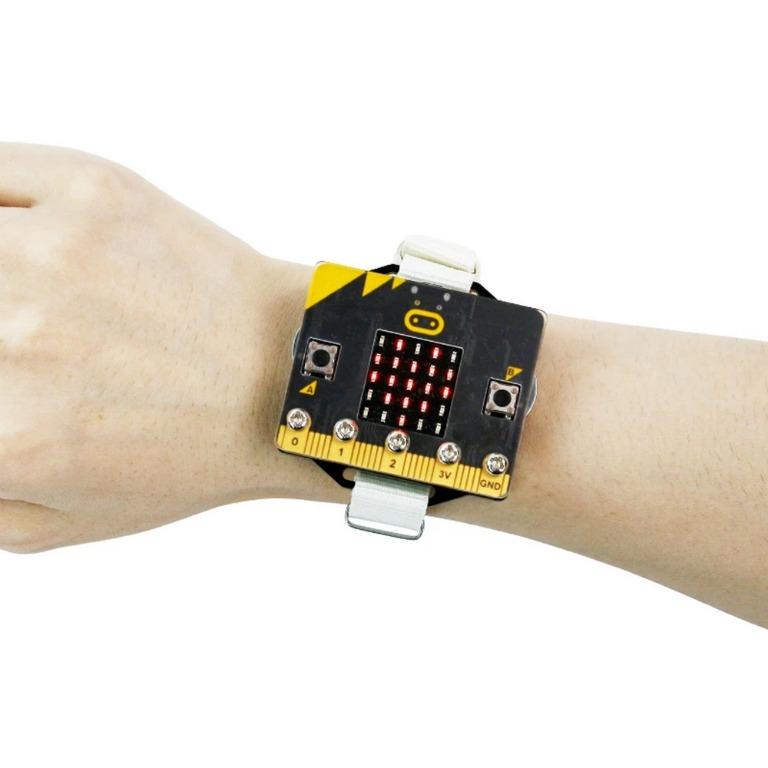 YahBoom Wrist:bit Programmable Watch for BBC micro:bit microbit micro bit Wearable Device Kit ...