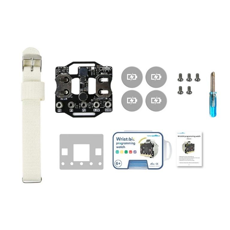 YahBoom Wrist:bit Programmable Watch for BBC micro:bit microbit micro bit Wearable Device Kit ...