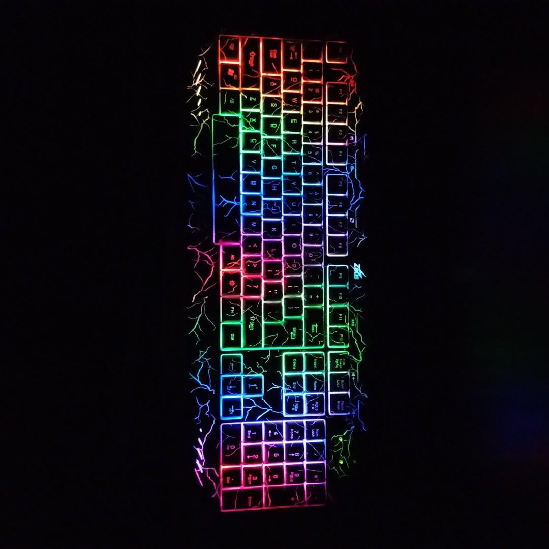 ZEUS K002 EARTH SHAKER Multi-Media Gaming Keyboard, Computers & Tech ...