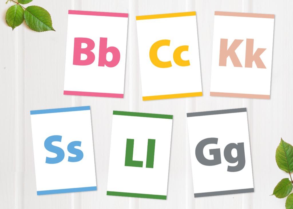 ABC Alphabet Poster Flashcards, English, Malay, Arabic multi language ...