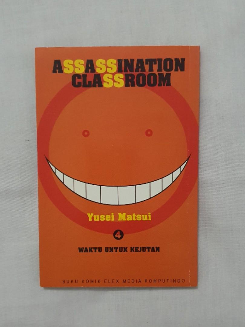 Assassination Classroom vol.4 by Yusei Matsui, Buku & Alat Tulis, Komik ...