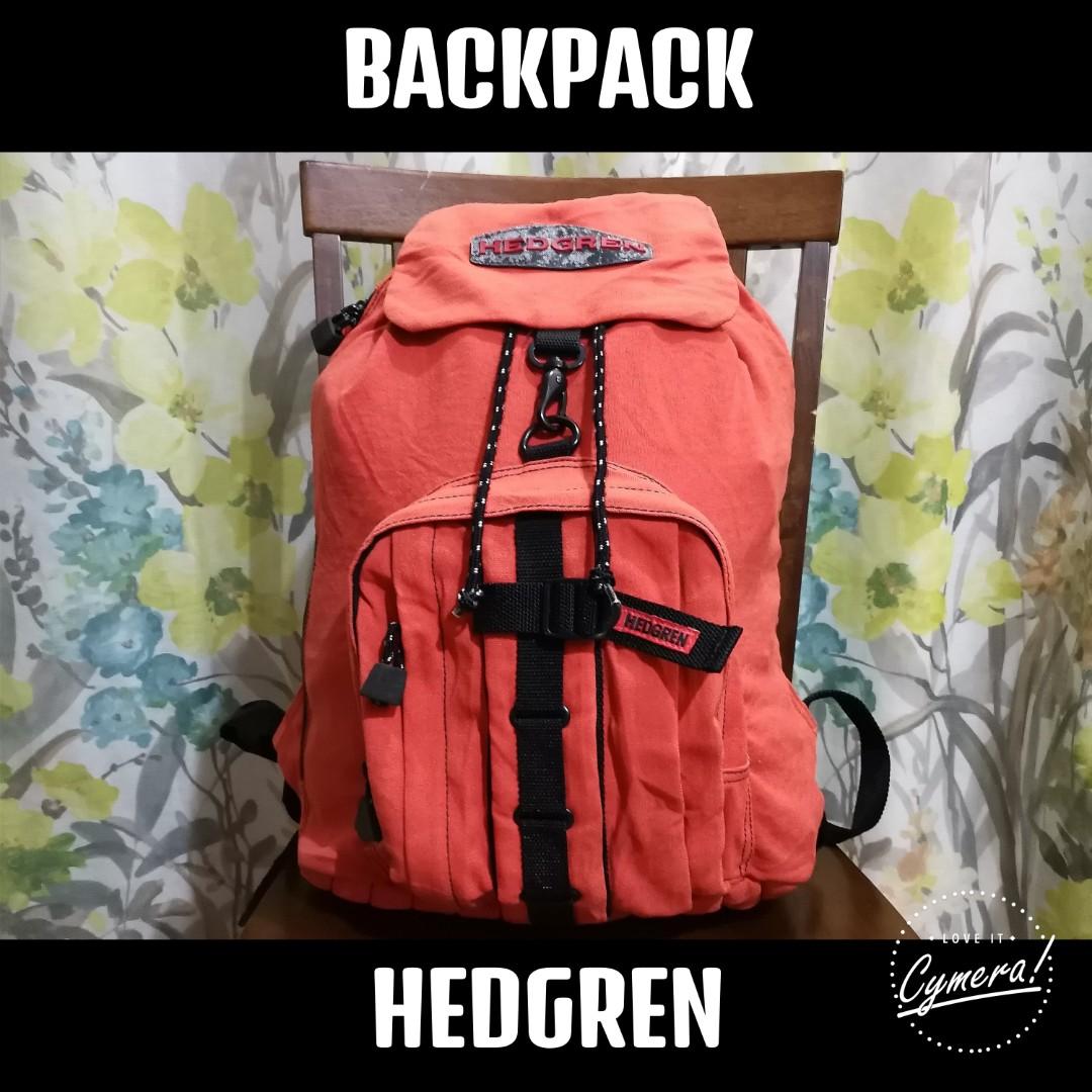 BACKPACK HEDGREN, Men's Fashion, Bags, Backpacks on Carousell