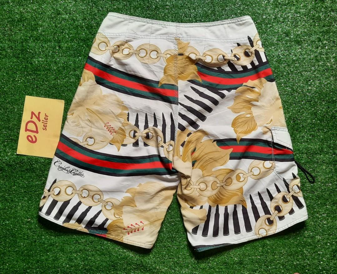 BILLABONG X CROOKS AND CASTLE GUCCI INSPIRED, Men's Fashion, Bottoms ...
