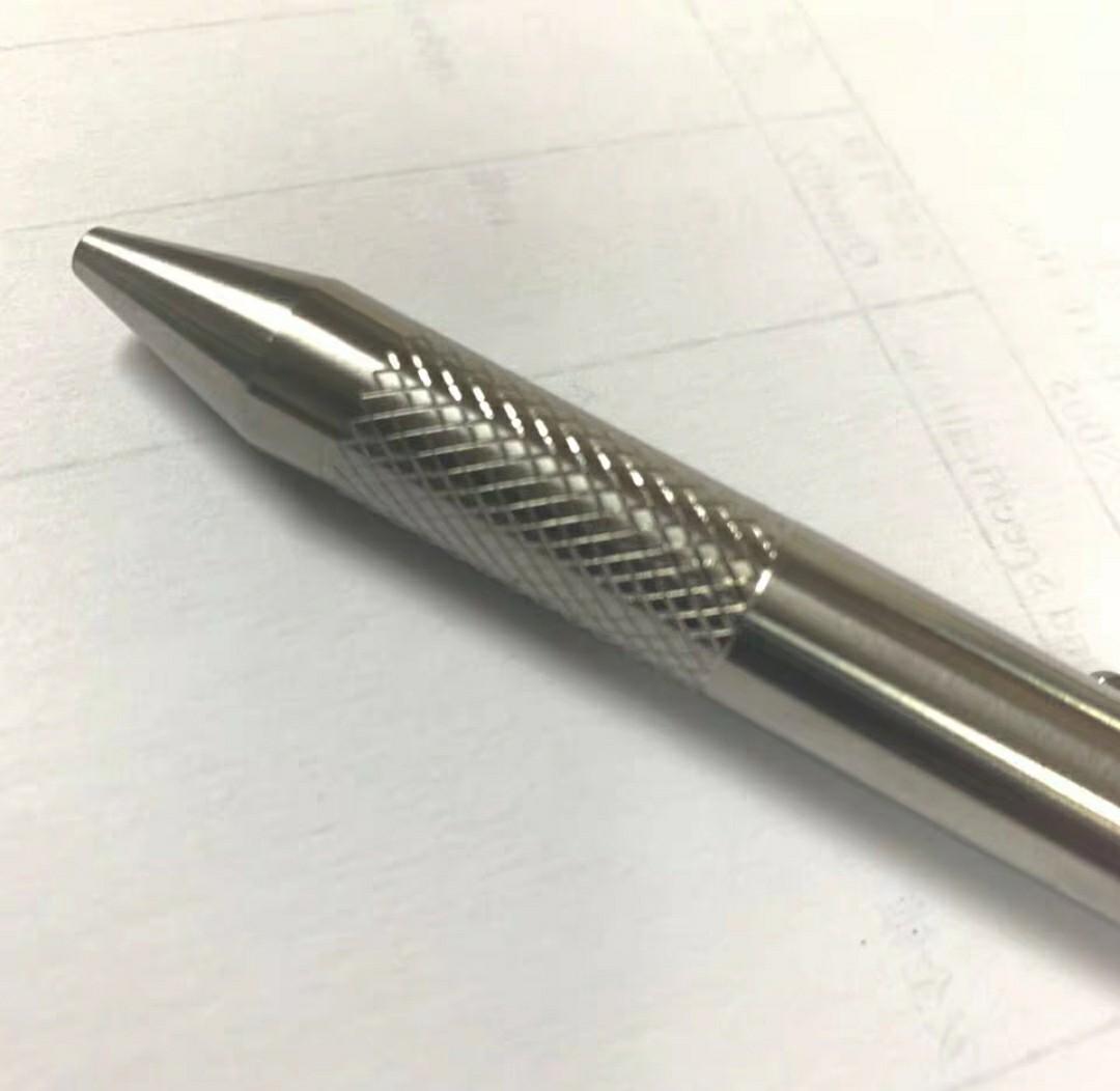 Cool Hand Titanium Bolt-Action Pen + Stylus for Touch Screen, Compact ...