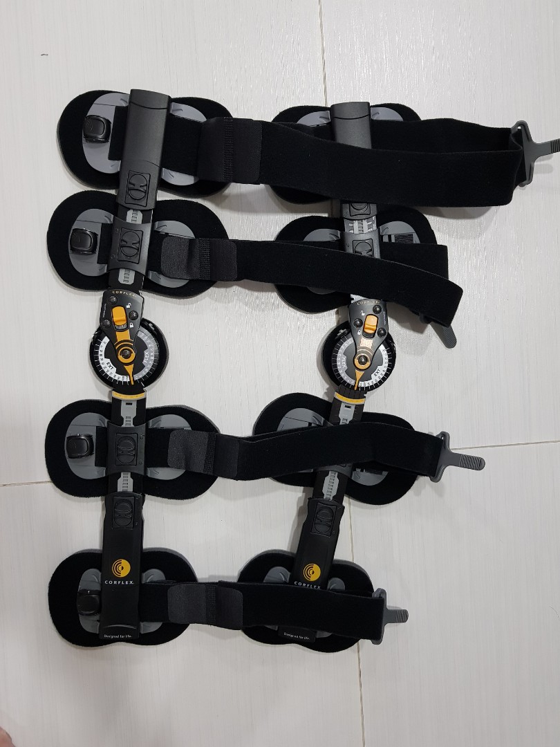 Corflex Contender post-op knee brace lite, Health & Nutrition, Braces ...