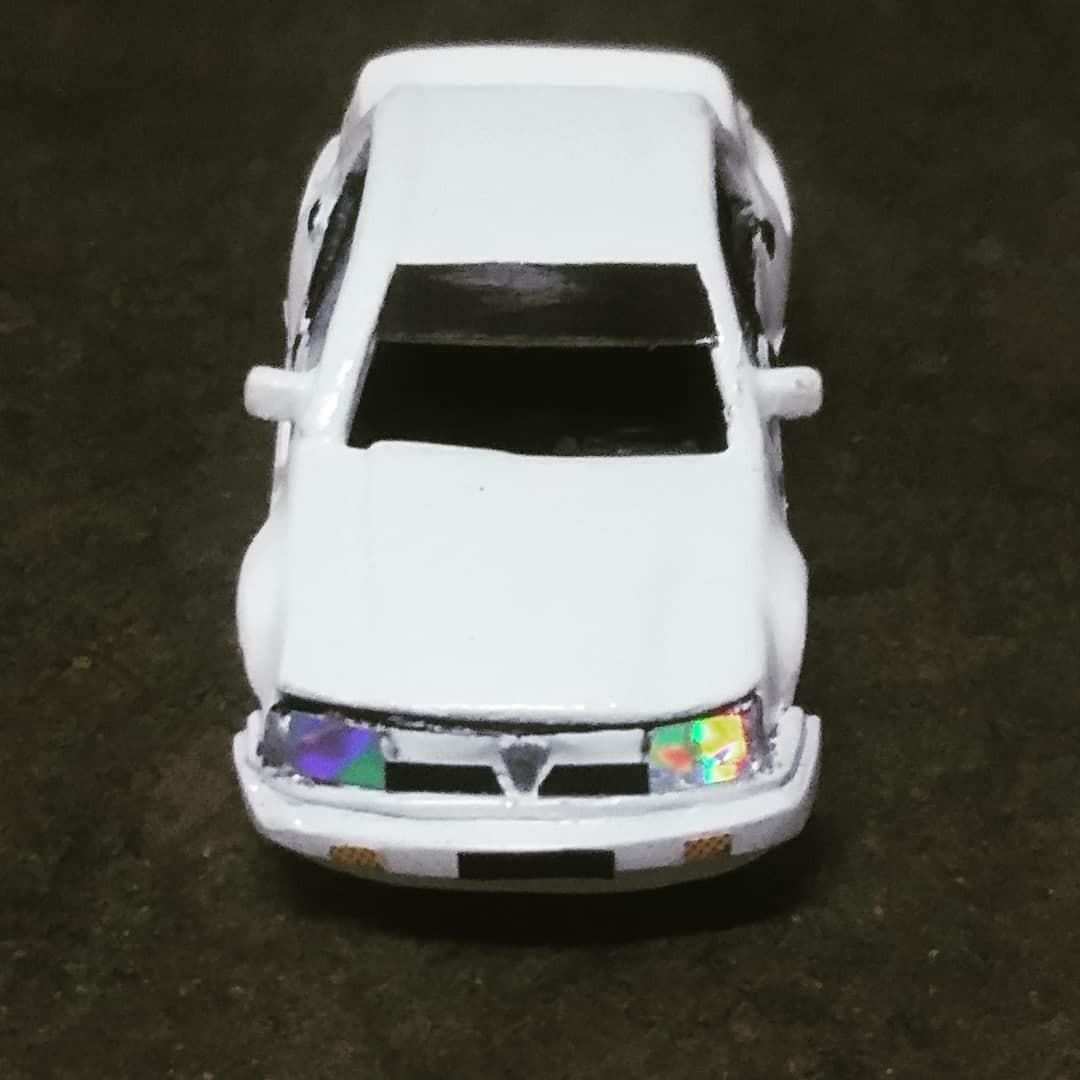 Custom Hot wheels Proton Saga , probably the only unit in Klang valley ...