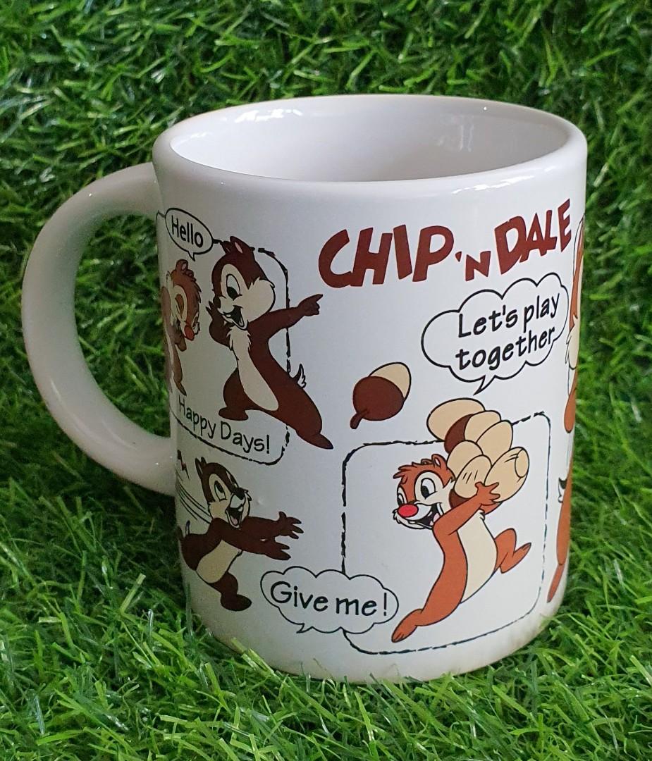 Disney Chip & Dale Mug (8.5cm x 7cm), Furniture & Home Living ...