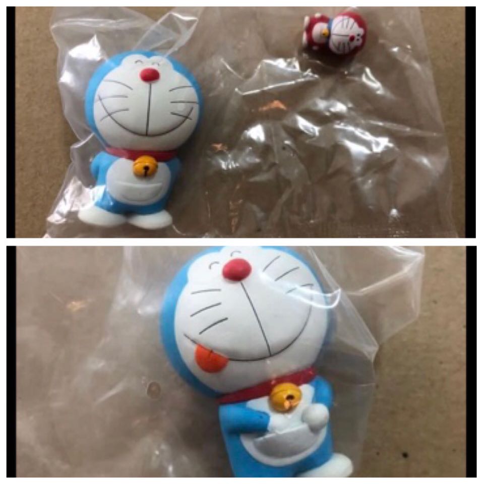 Doraemon and red Doraemon, Hobbies & Toys, Toys & Games on Carousell