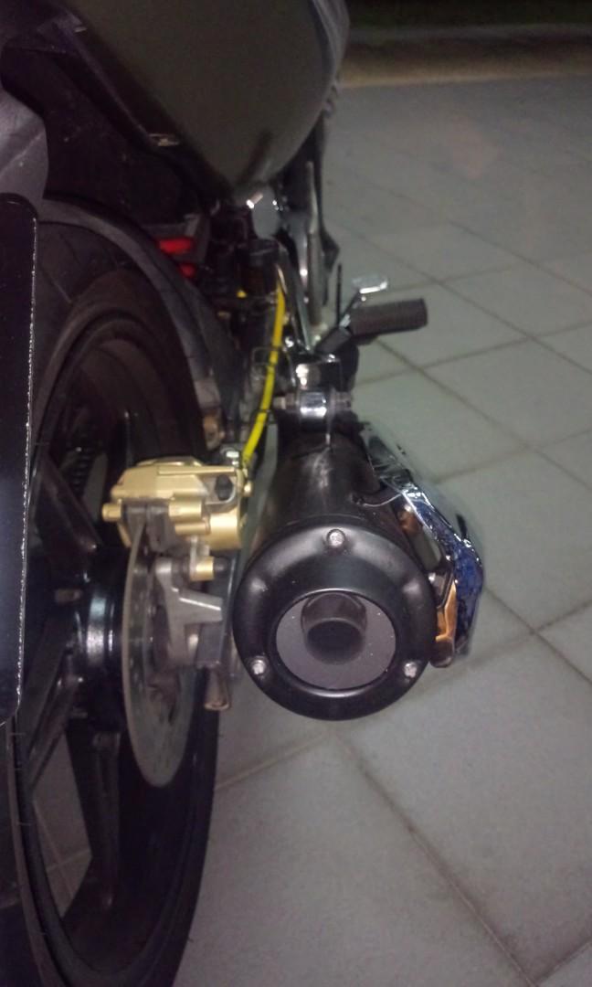 Epower berang lc135 v2 5s mx jupiter cutting standard pipe, Motorcycles ...