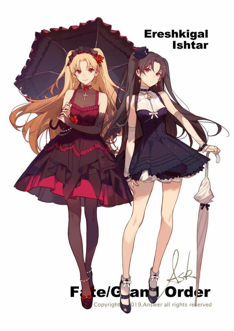 FGO Ereshkigal Fanart Ver., Hobbies & Toys, Memorabilia & Collectibles ...