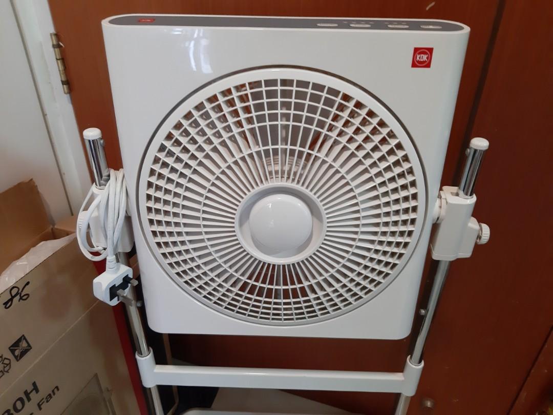 Fully working Kdk box fan ( working well the louvre keeps turning cant ...
