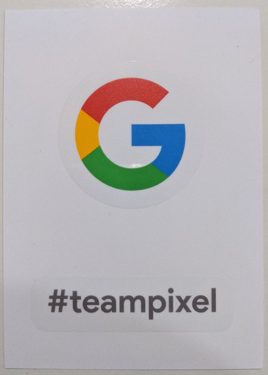 Google Pixel Sticker TeamPixel #TeamPixel, Hobbies & Toys, Stationery ...