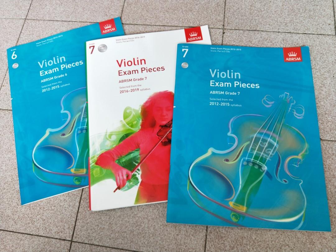 Grade 7 Violin Exam Pieces with FREE Theory Paper, Hobbies & Toys ...