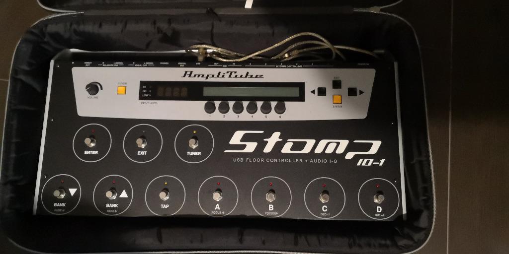 K Multimedia Amplitube Stomp IO-1 Effect Audio Interface (1st Gen), 興趣及 ...