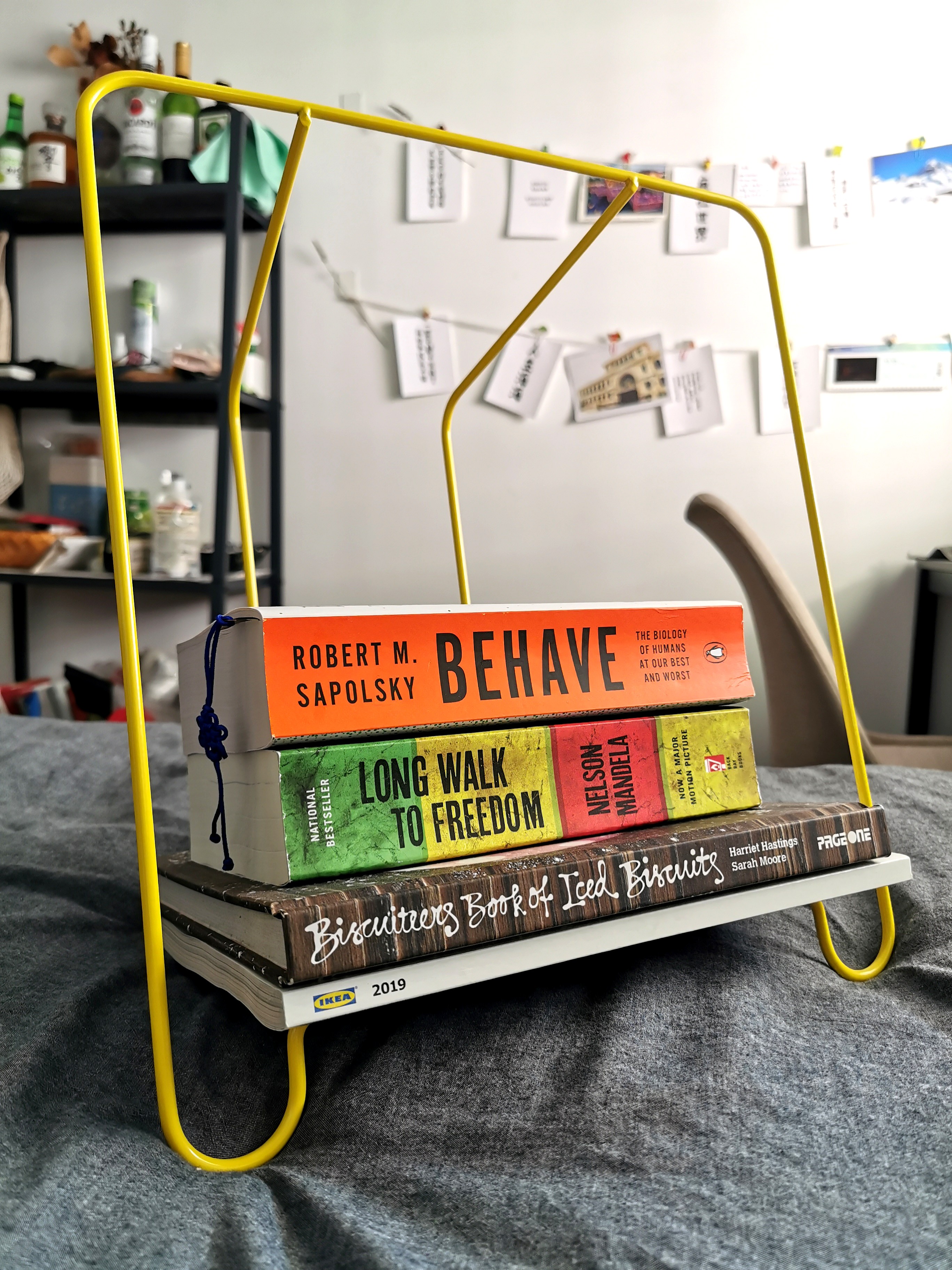 IKEA BLEJD Magazine Stand, Furniture & Home Living, Furniture, Shelves ...