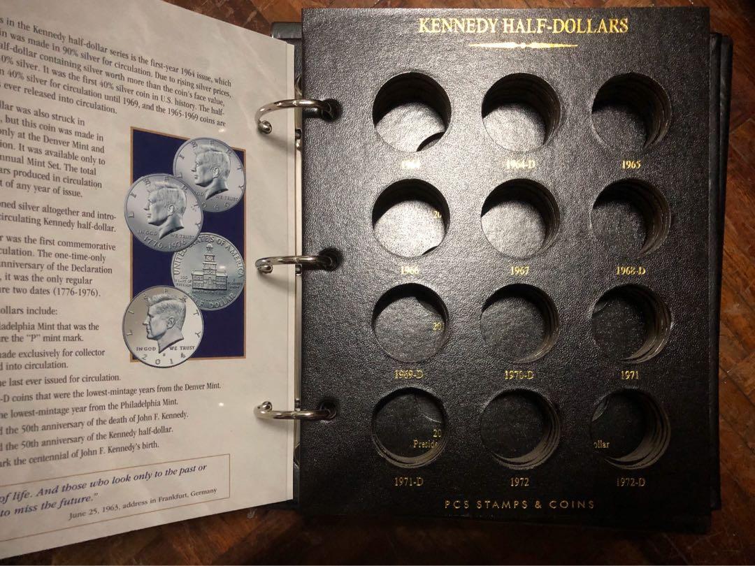 John F Kennedy US coin album empty, Hobbies & Toys, Memorabilia ...
