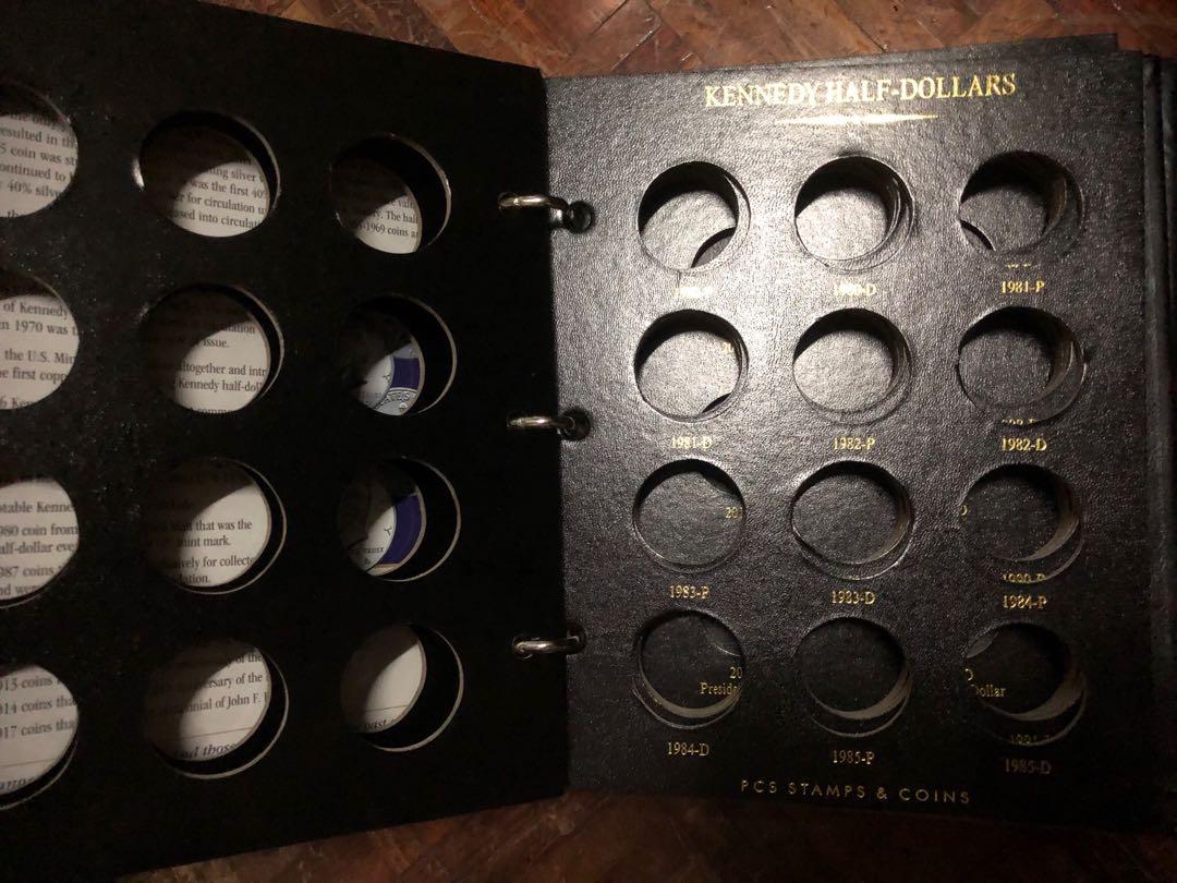 John F Kennedy US coin album empty, Hobbies & Toys, Memorabilia ...