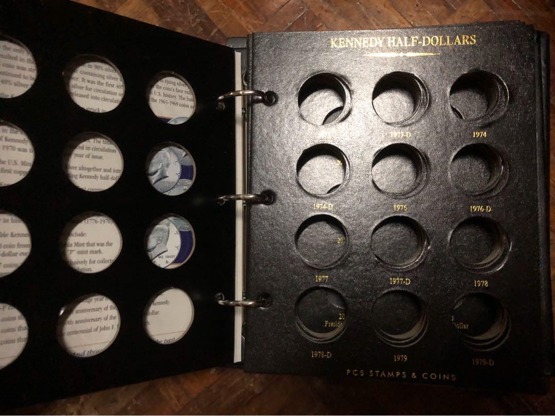 John F Kennedy US coin album empty, Hobbies & Toys, Memorabilia ...