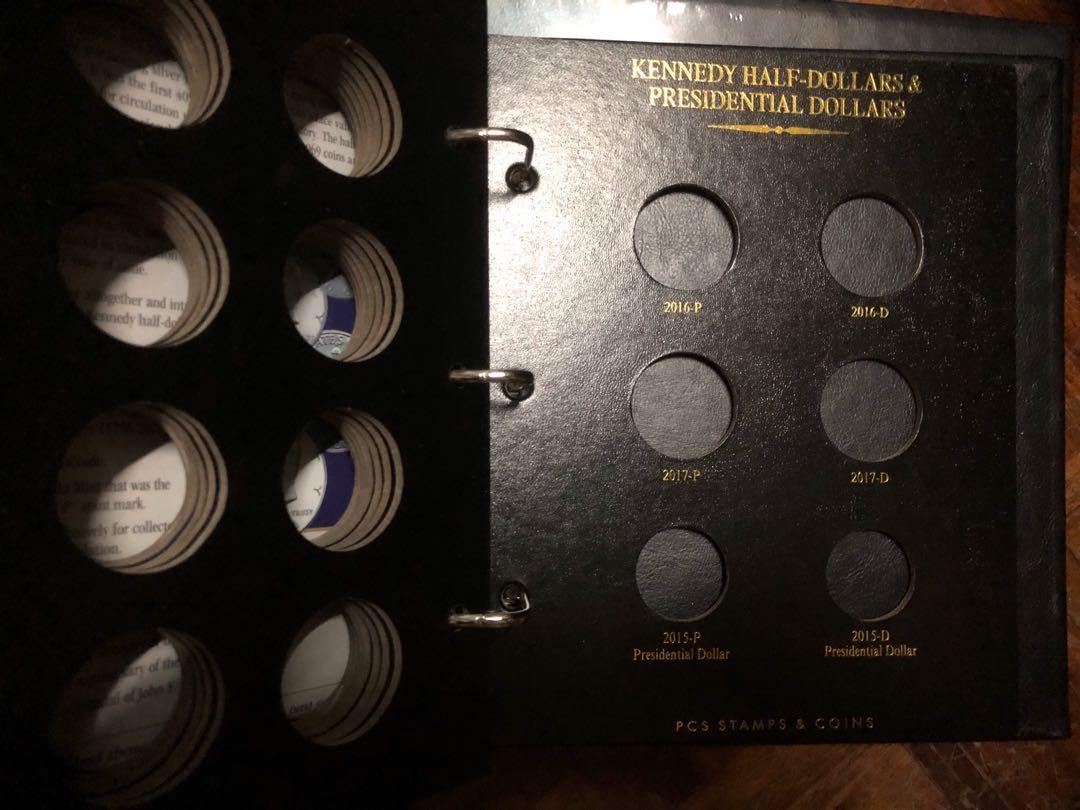 John F Kennedy US coin album empty, Hobbies & Toys, Memorabilia ...