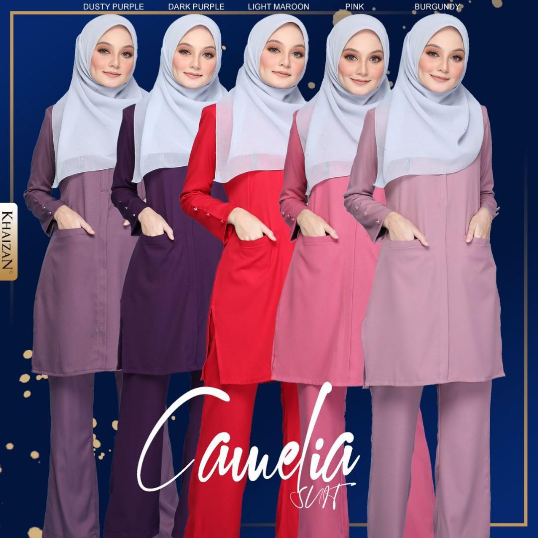Khaizan Hq Set, Women's Fashion, Muslimah Fashion, Baju Kurung & sets ...