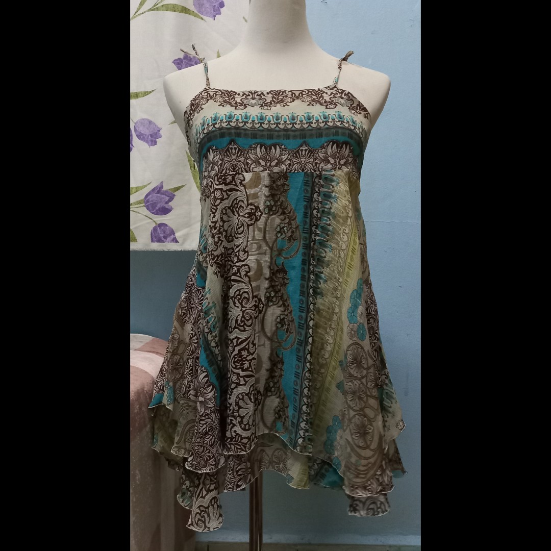 Korean style dress (made in Korea), Women's Fashion, Muslimah Fashion ...