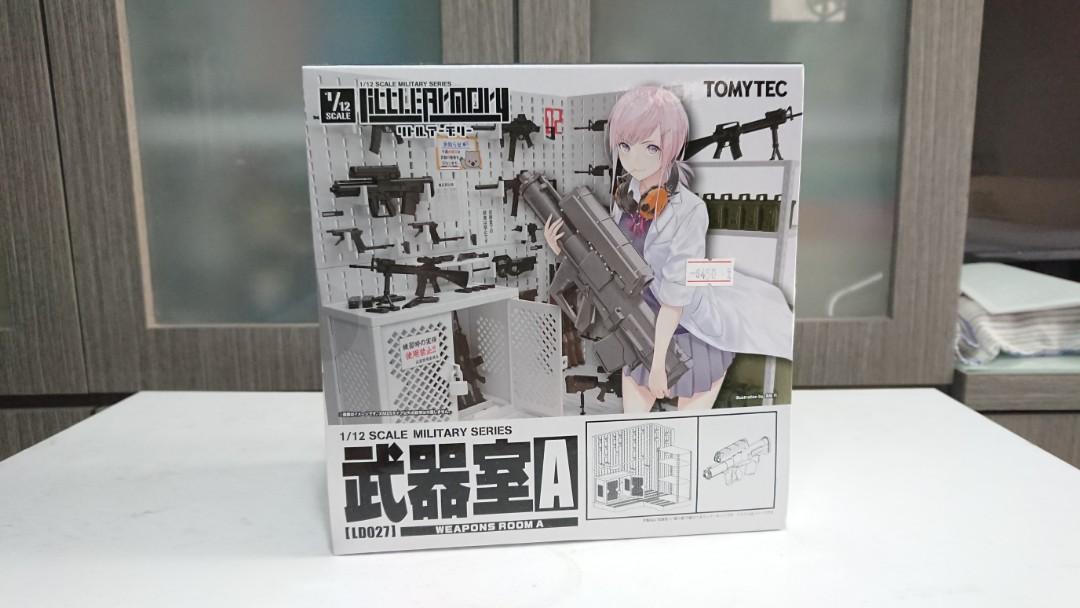 TOMYTEC Little Armory (LD027) Weapons Room A, 玩具 & 遊戲類, 玩具 - Carousell