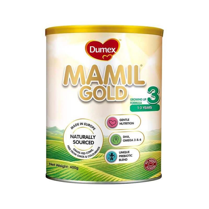 Mamil Gold Stage 3 Milk Powder 400g, Babies & Kids, Nursing & Feeding ...