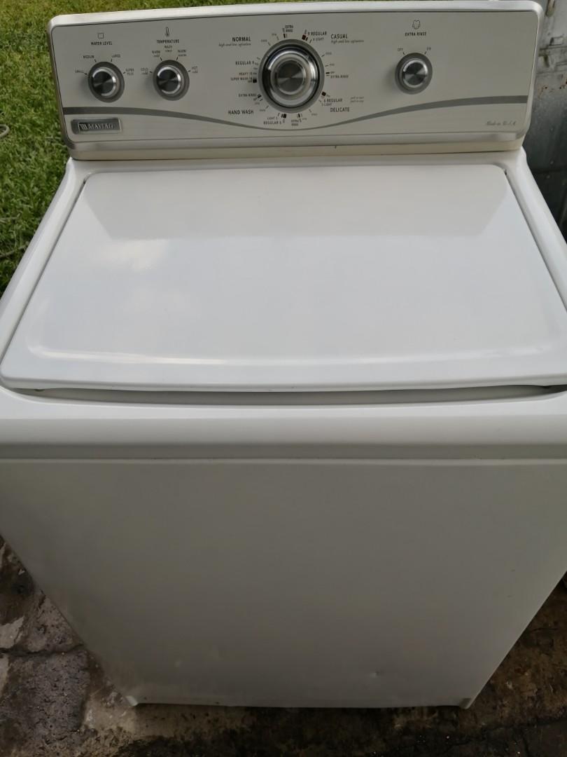 Maytag Heavy Duty Washing Machine 220v 10kg, TV & Home Appliances ...