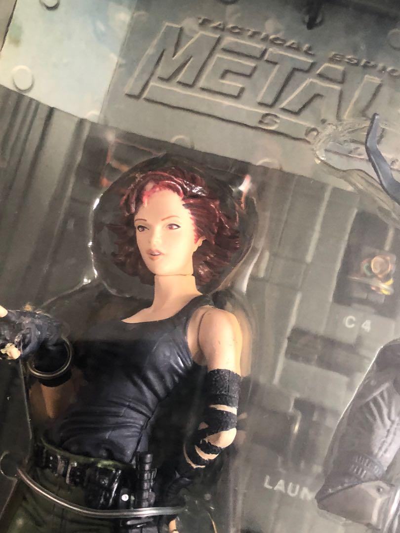 Mcfarlane metal gear solid solid snake Meryl silverburgh special ...