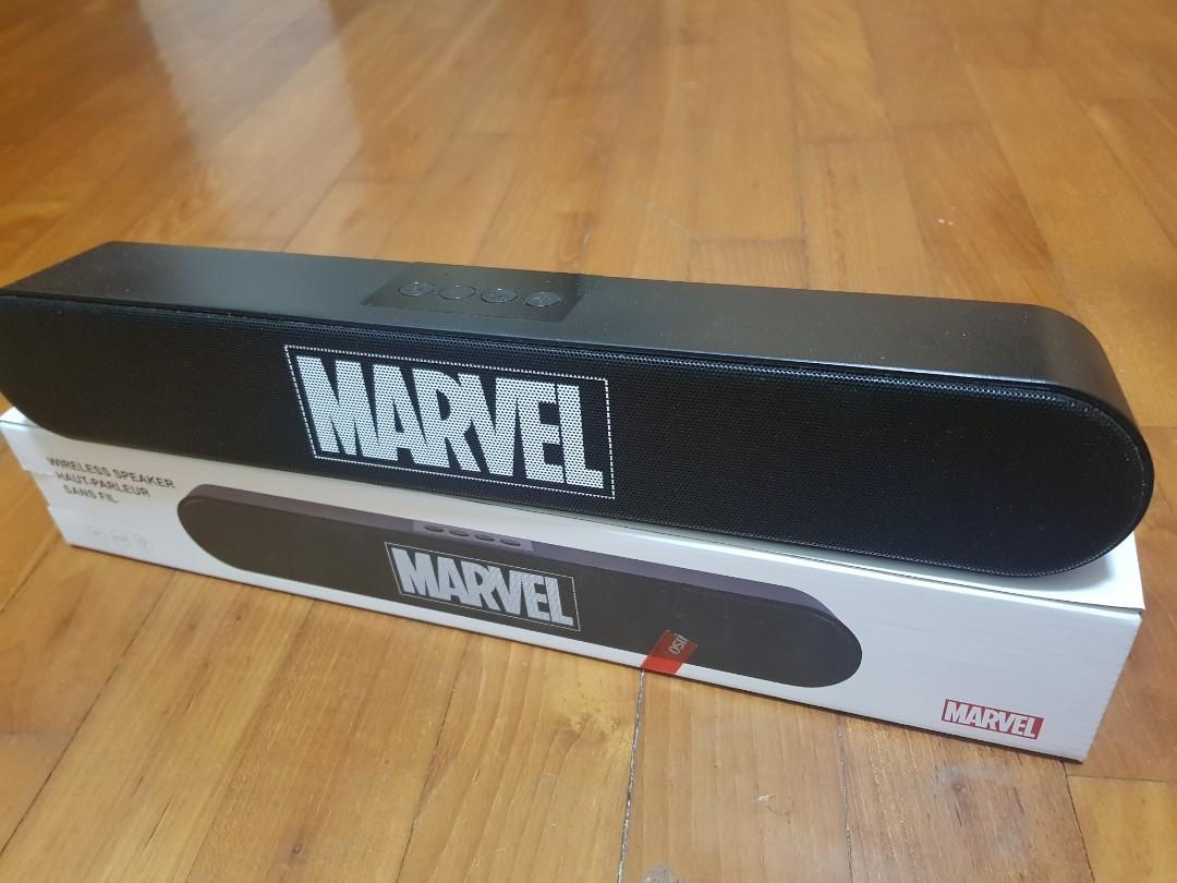 Miniso Marvel Bluetooth Soundbar, Audio, Soundbars, Speakers & Amplifiers on Carousell