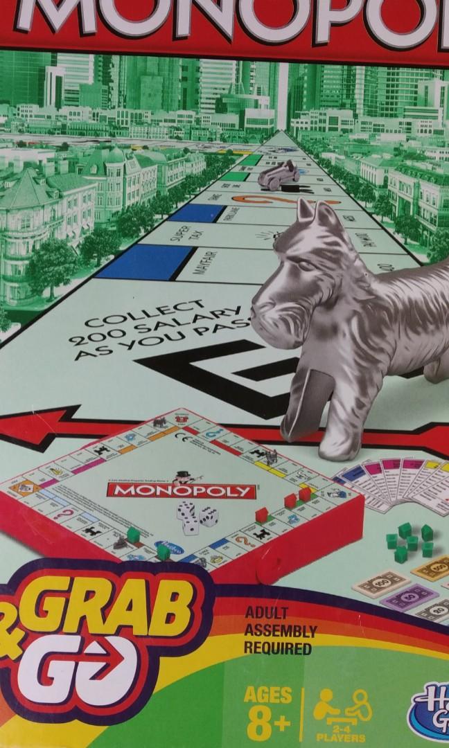 Monopoly compact board game, Hobbies & Toys, Toys & Games on Carousell