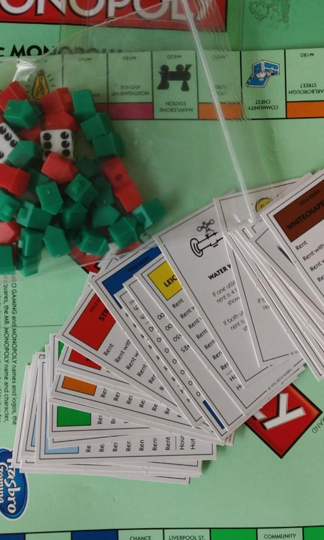 Monopoly compact board game, Hobbies & Toys, Toys & Games on Carousell