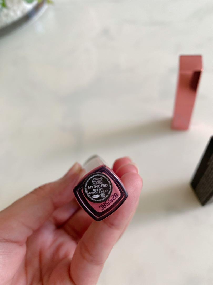 NARS Afterglow Lip Balm , Lipgloss Mythic Red, Beauty & Personal Care ...