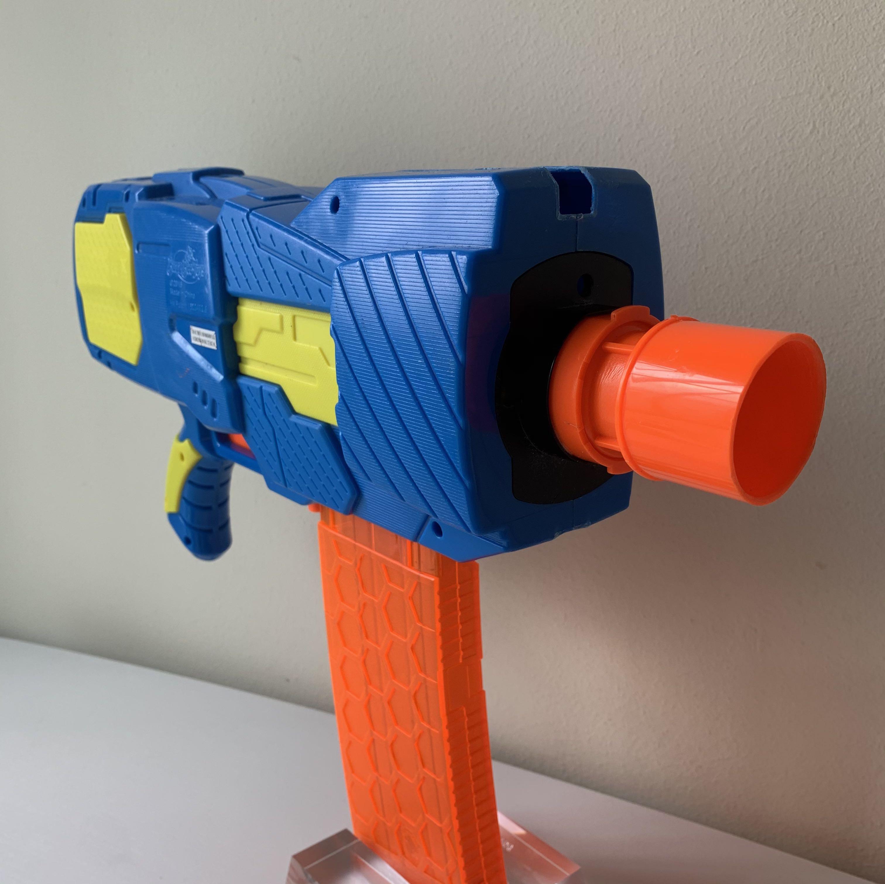 (Nerf SMG!) Modified Air Warriors Buzz Bee Ultra-Tek Nerf Cyclonic ...