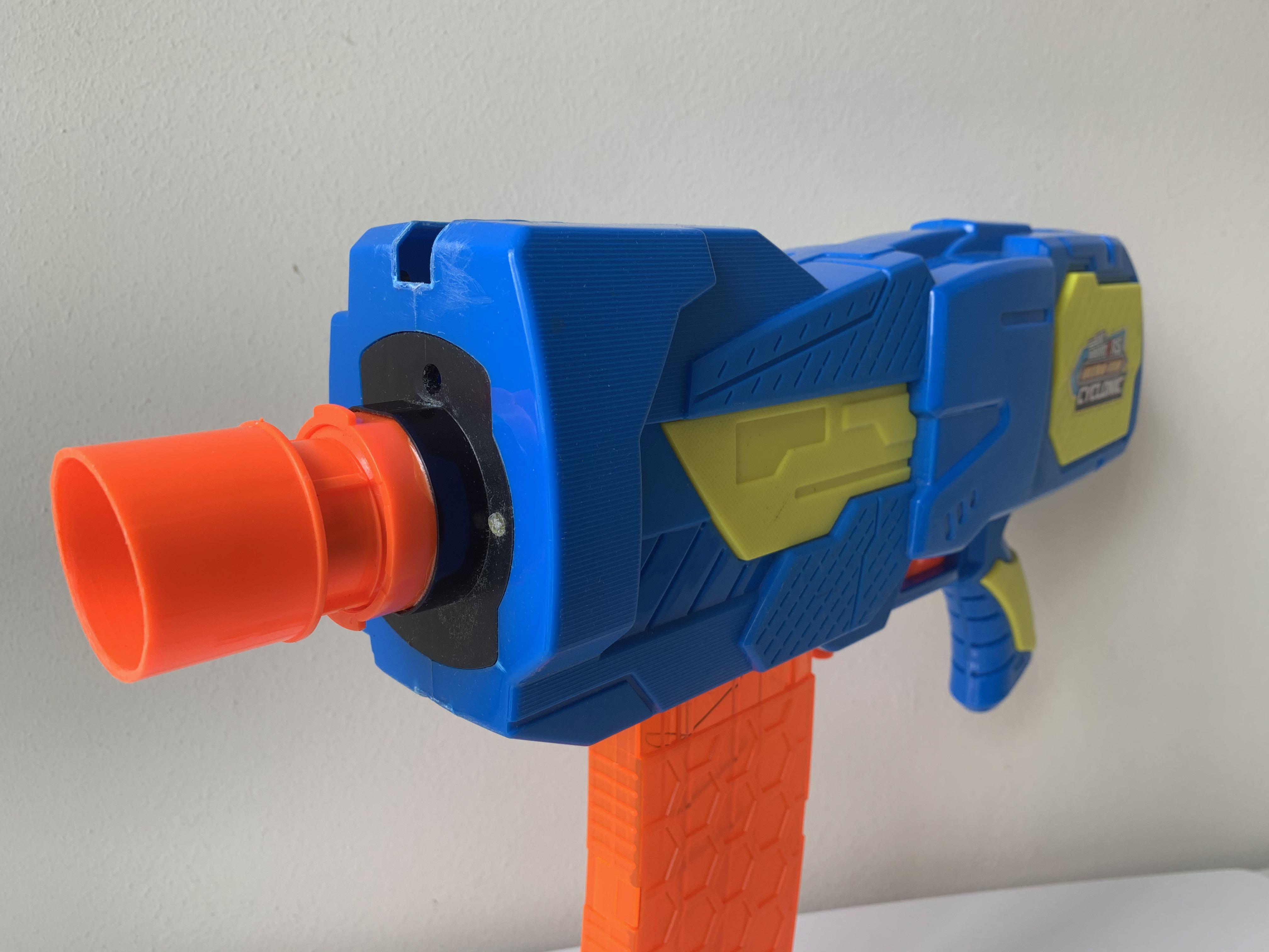 (Nerf SMG!) Modified Air Warriors Buzz Bee Ultra-Tek Nerf Cyclonic ...