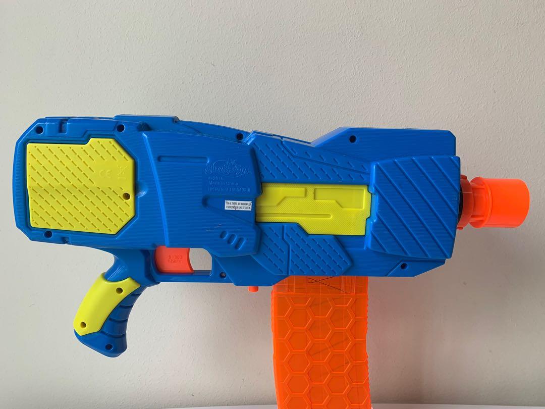 (Nerf SMG!) Modified Air Warriors Buzz Bee Ultra-Tek Nerf Cyclonic ...