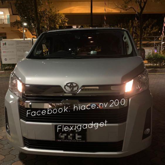 NEW Hiace 300 Series / 2019-2020 NEW Hiace Magnetic Front Door Sun ...