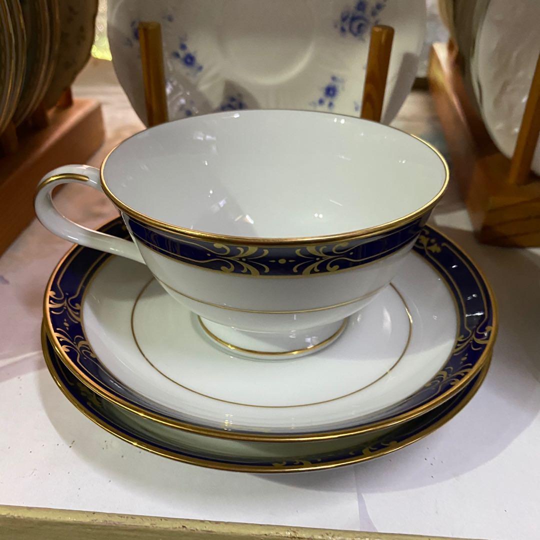 Noritake Navy blue and gold duo, Furniture & Home Living, Kitchenware ...