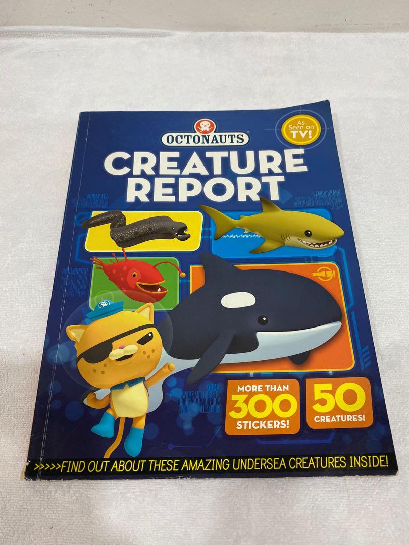 Octonauts Creature Report Book, Hobbies & Toys, Books & Magazines ...