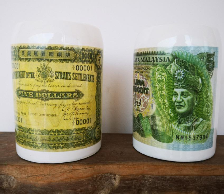 Price drop Old Vintage Asean original member Singapore / Malaysia ...